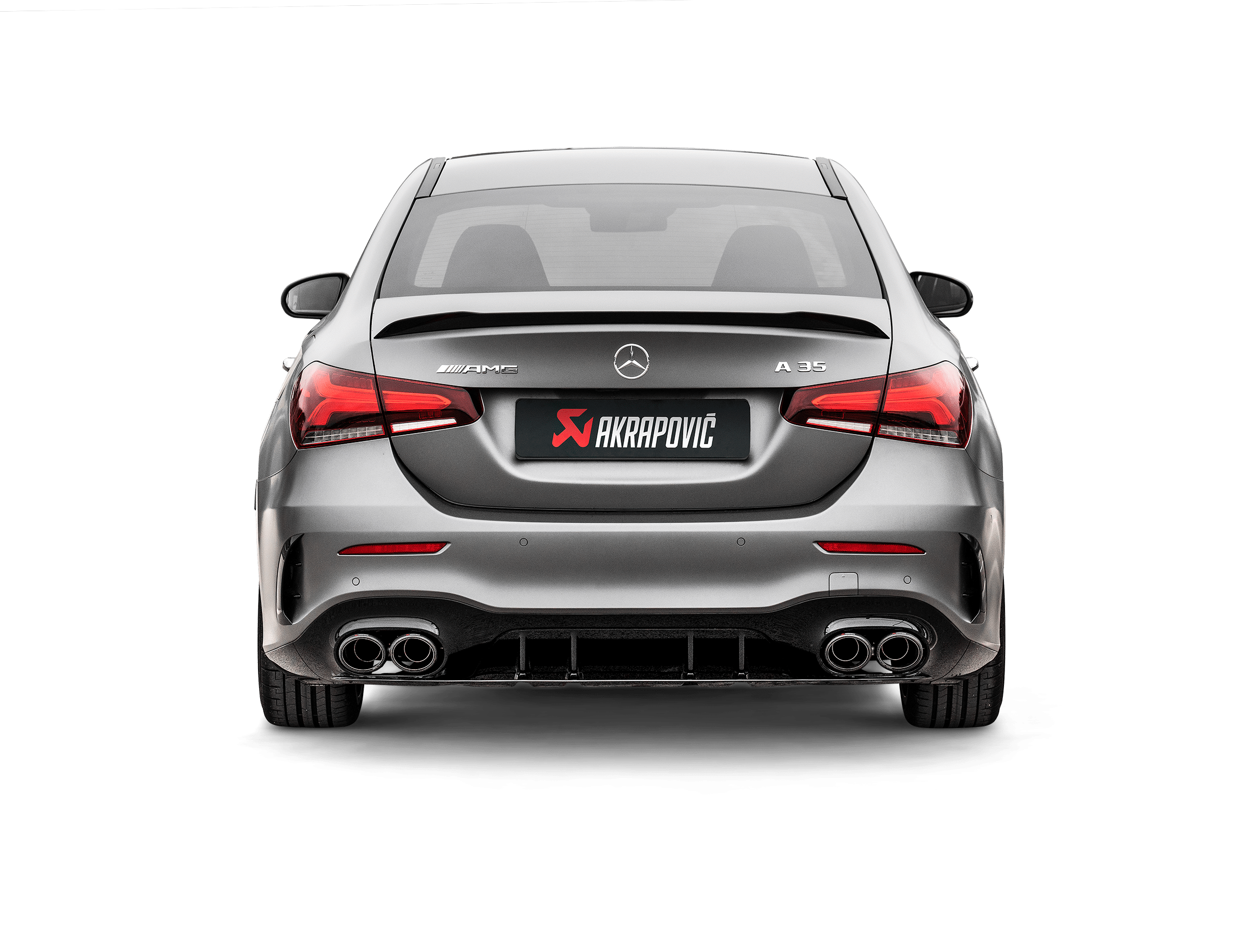 Akrapovic Slip-On Exhaust – Mercedes A35 AMG Saloon – CLP Automotive