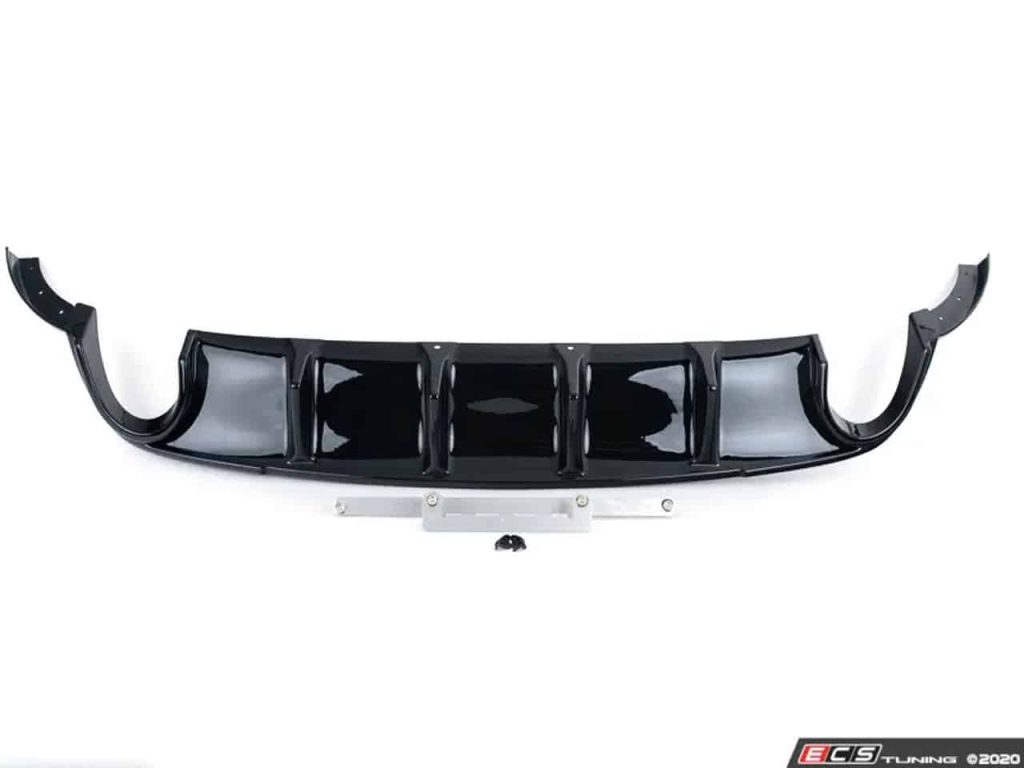 ECS Tuning Gloss Black Rear Diffuser – Golf Mk6 GTI – CLP Automotive